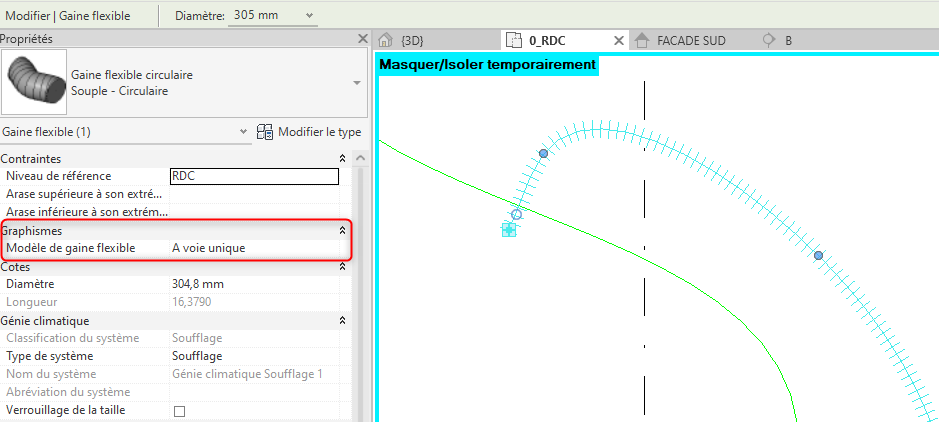 Résolu : REVIT MEP : représentation graphique des gaines flexibles ...