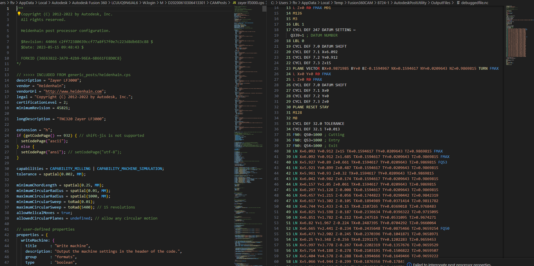Heidenhain 3D Tool Compensation - Autodesk Community