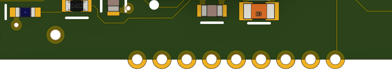 Placing vias on PCB outline - Autodesk Community