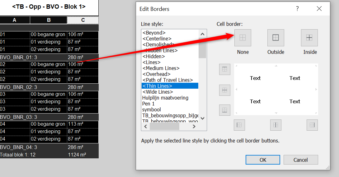 Solved: Title cell borders in General Notes Schedule - Autodesk Community