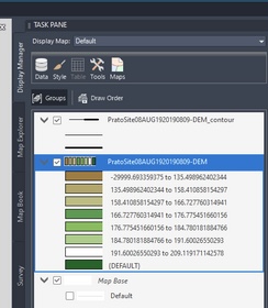 Solved: How can I show the elevation legend for DEM created within the task pane menu ...