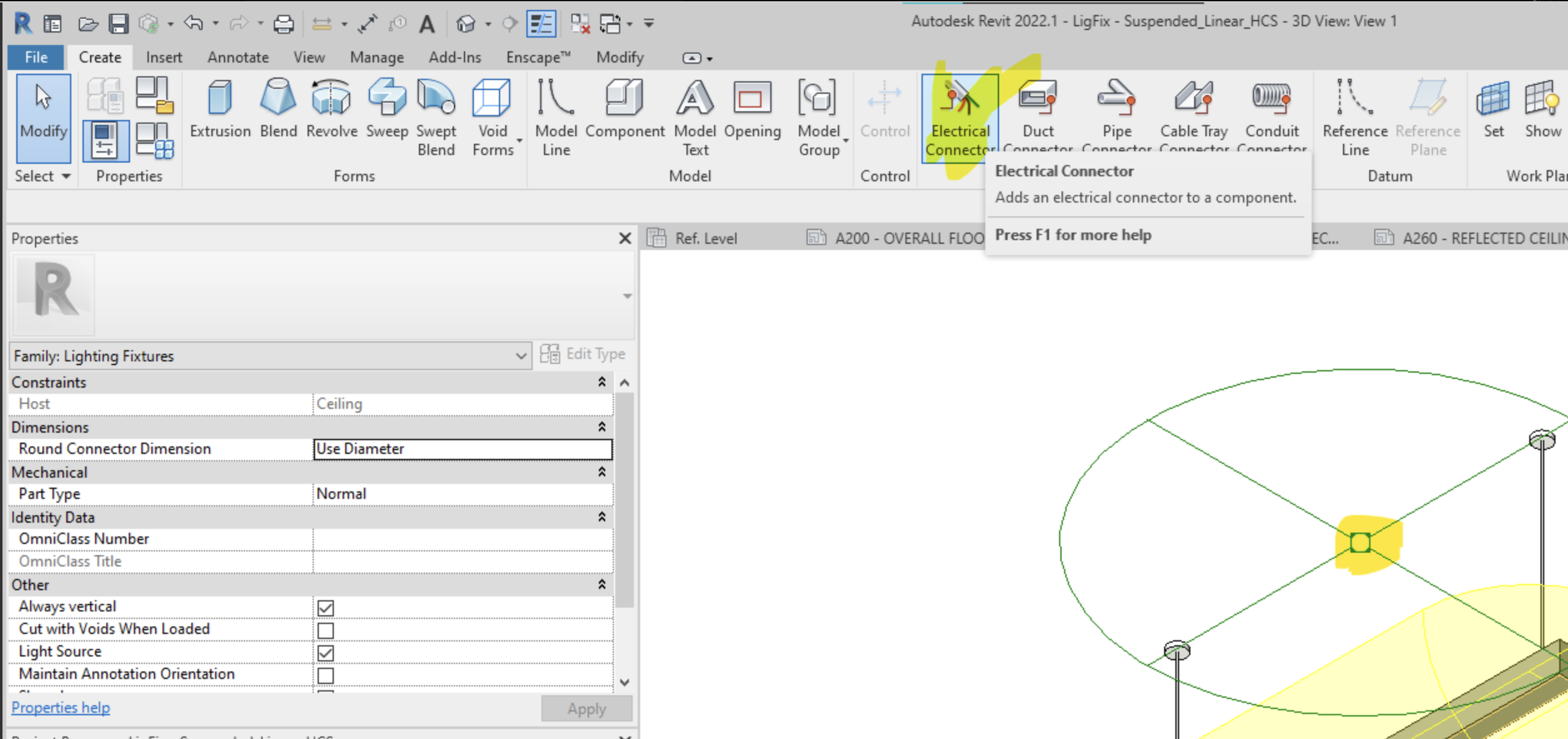 can't creating switch systems in lighting fixture schedule in REVIT ...
