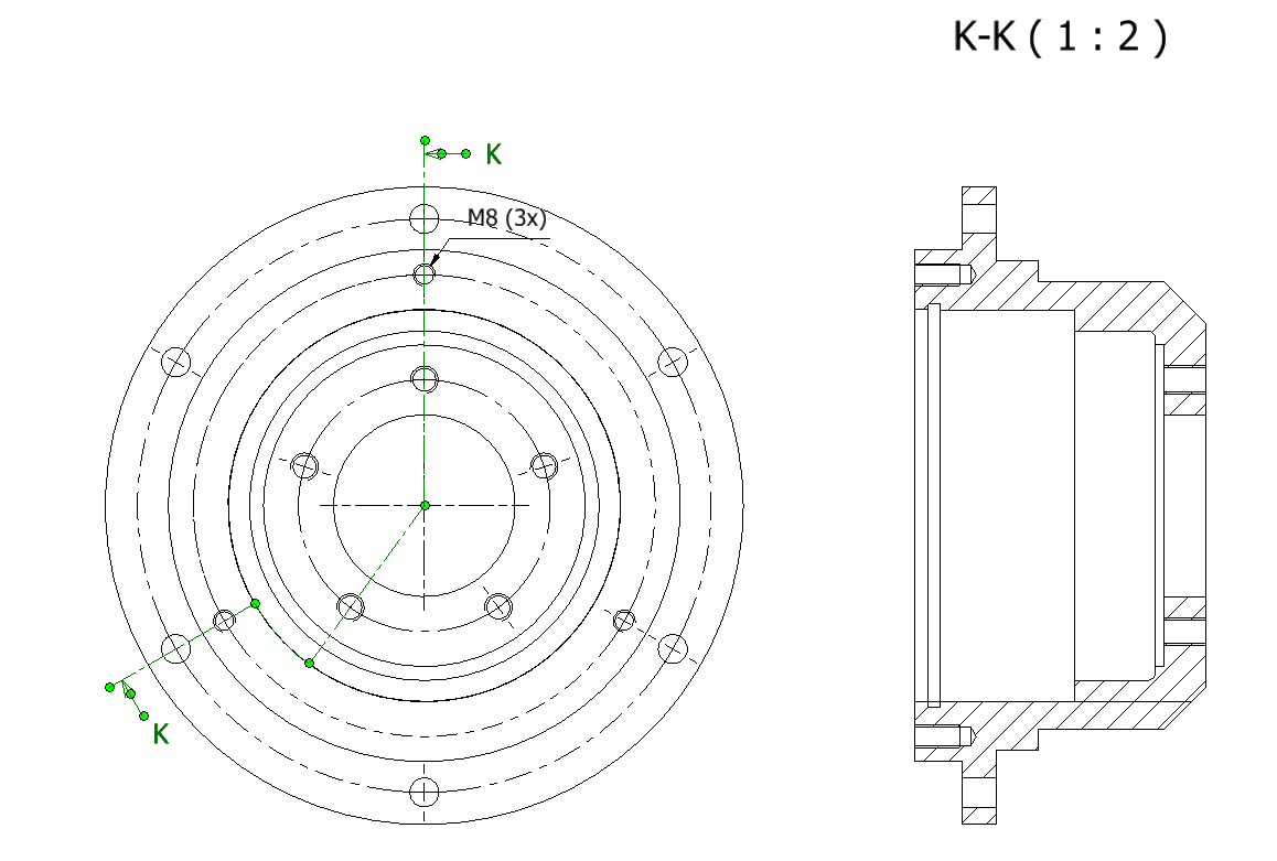 Solved: Section line = Radial line + curve - Autodesk Community