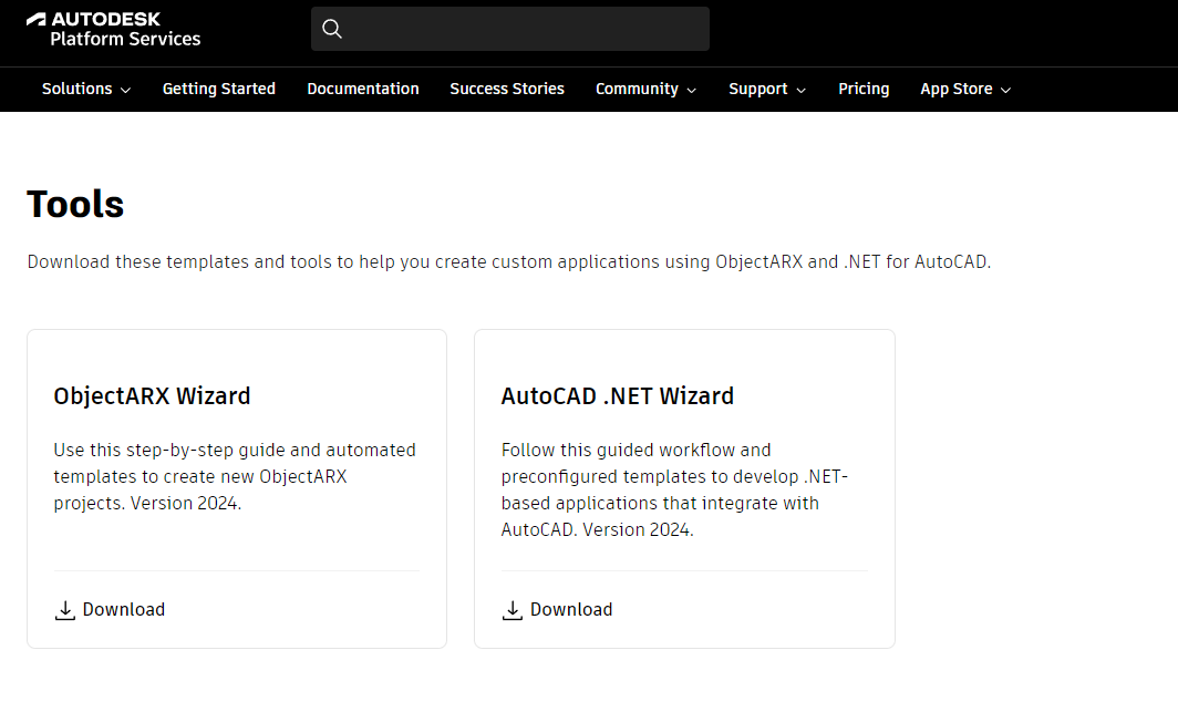 Solved: ObjectARX 2024 Wizards - Where? - Autodesk Community