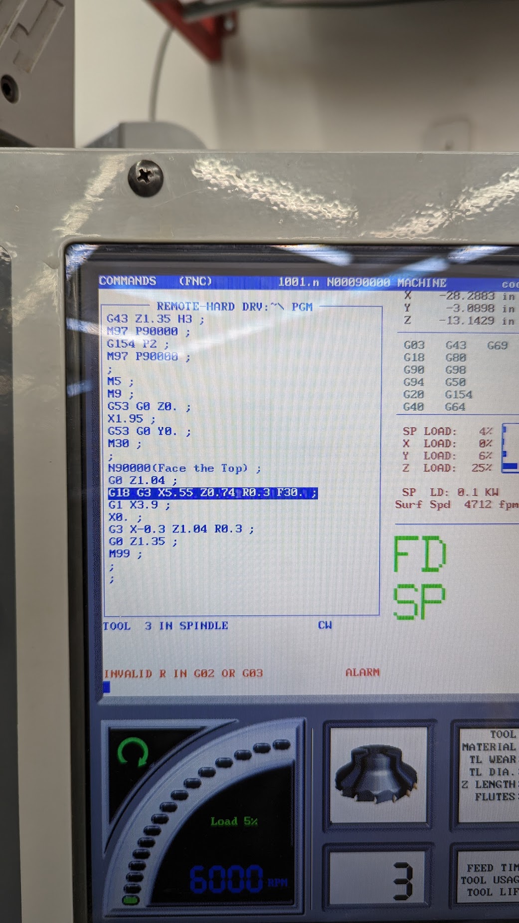 Solved: CAM Error Using Subroutines - HAAS TM-1P - Autodesk Community