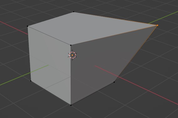 Move just single vertex of a cube? - Autodesk Community