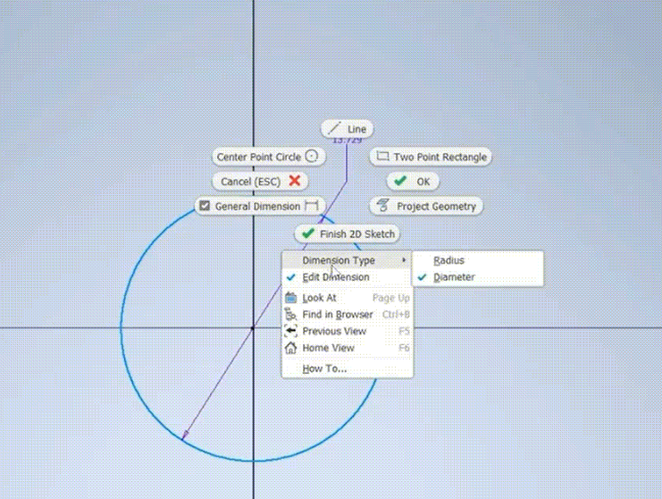 Solved: CHANGE CIRCLE DIMENSIONING FROM DIAMETER TO RADIUS BY DEFAULT - Autodesk Community