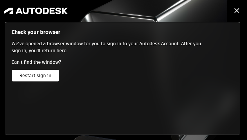 Solved: Maya 2024 sign-in endless loop for Autodesk ID sign-in option ...