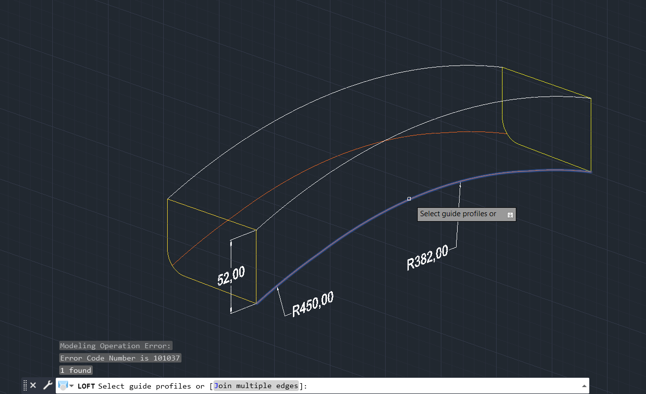 Solved Loft Guide Path Autodesk Community