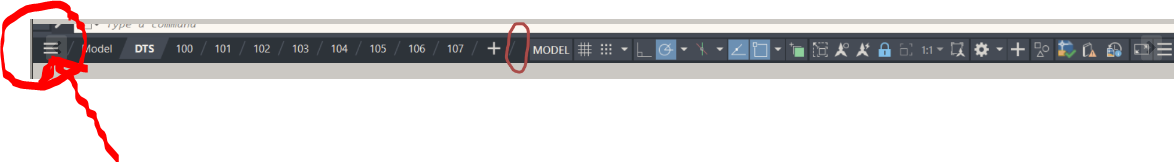 Solved: Missing arrows option to navigate to other Layout tabs - Autodesk Community