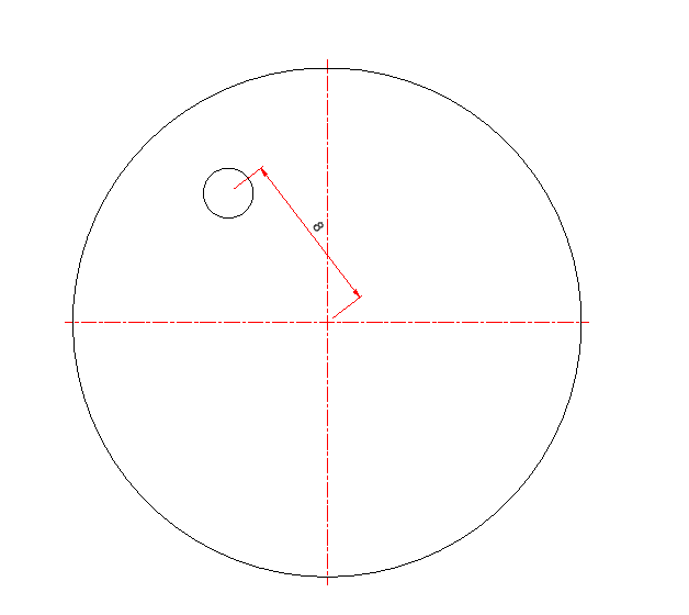 Solved: PCD (pitch circled diameter) how do I specify pitch circle whit ...