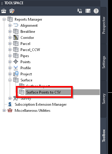 Solved: Surface Report Spacing - Autodesk Community