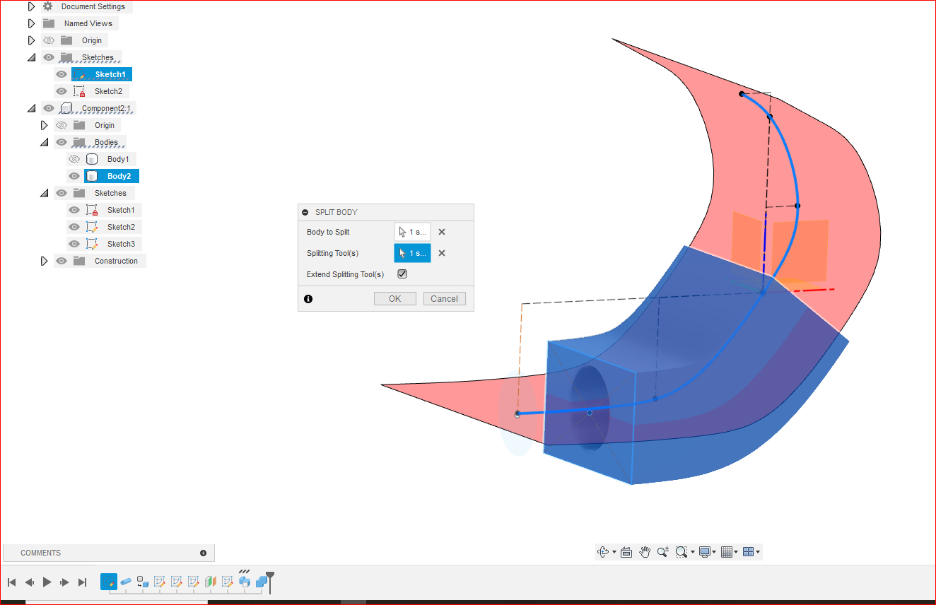 Beginner question. How to create a body around a curved pipe? - Page 2 ...