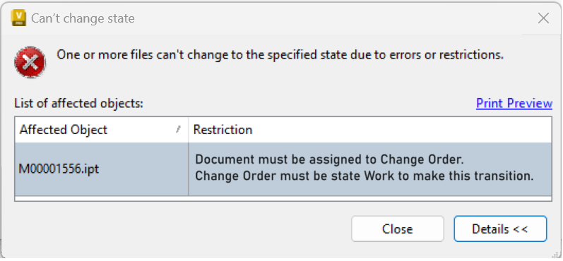 'criteria failed message' to lifecycle transition to display custom restriction message ...