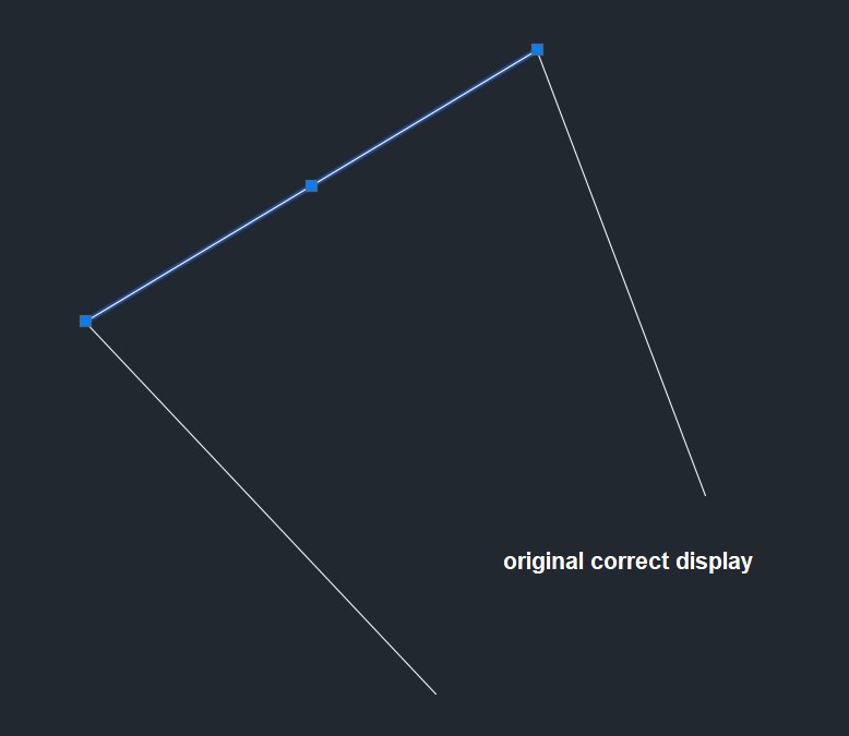 Solved: highlighted solid lines appear as hidden lines when I select ...