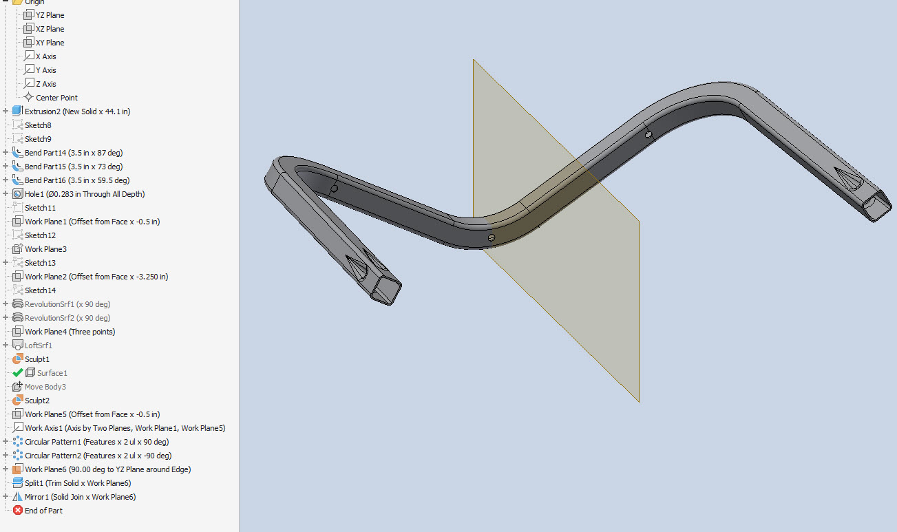 Solved: Copy feature from one surface to another - Autodesk Community
