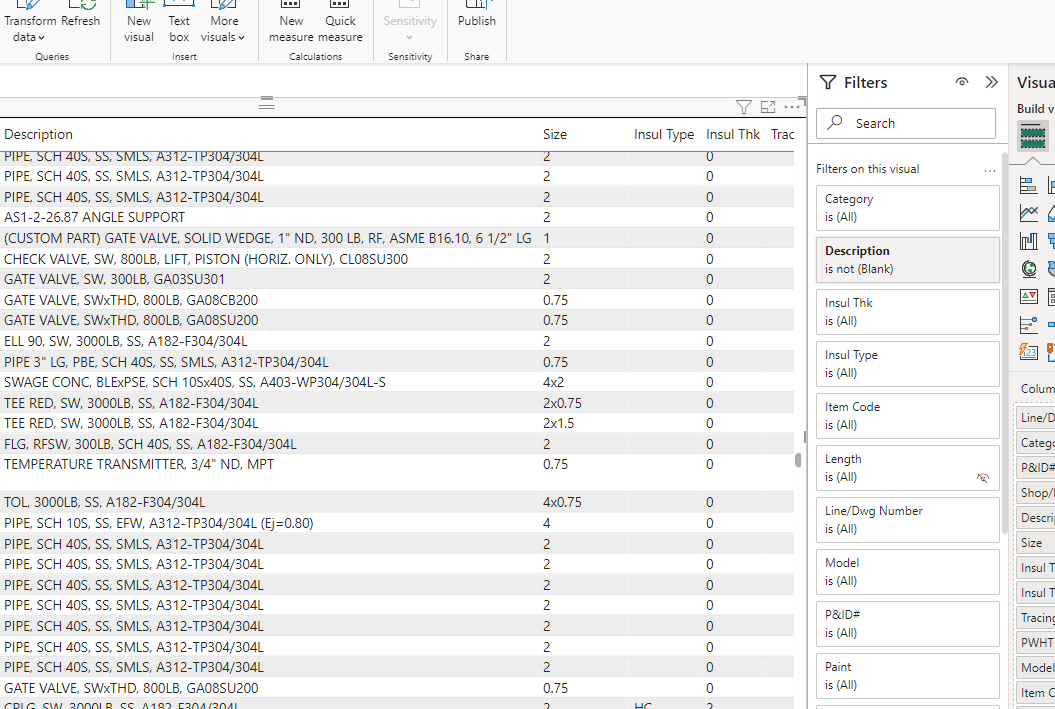 Solved: Database / Report EngineeringItems.Size field - Autodesk Community