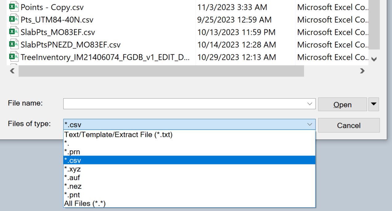 Solved Civil 3d No Point File Format Match Found Autodesk Community 