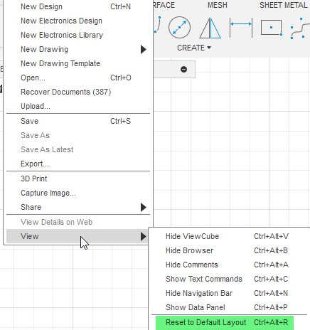 Solved: Sketch palette not showing - Autodesk Community