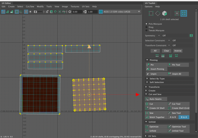 Solved: UV Shells are connected to shared vertices from other shells. How do I prevent this ...