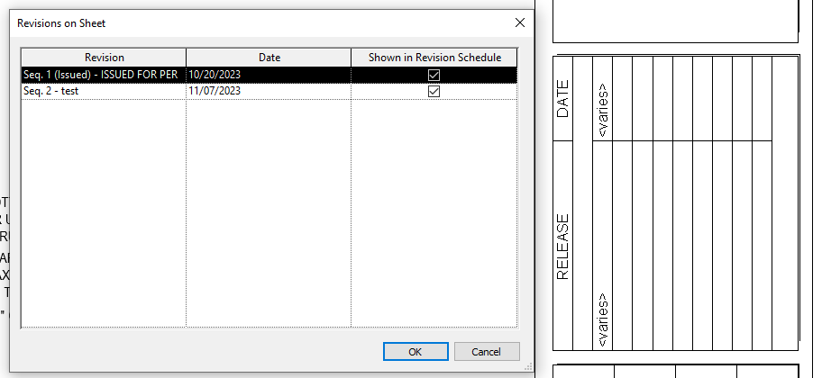Solved: When I add a second revision to a sheet, in the revision schedule it shows "varies ...