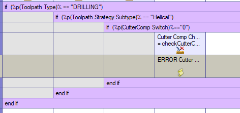 Solved: Create Post Processor warning dialog for a particular toolpath - Autodesk Community
