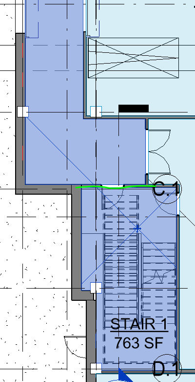 Room for stairs goes beyond the wall - Autodesk Community