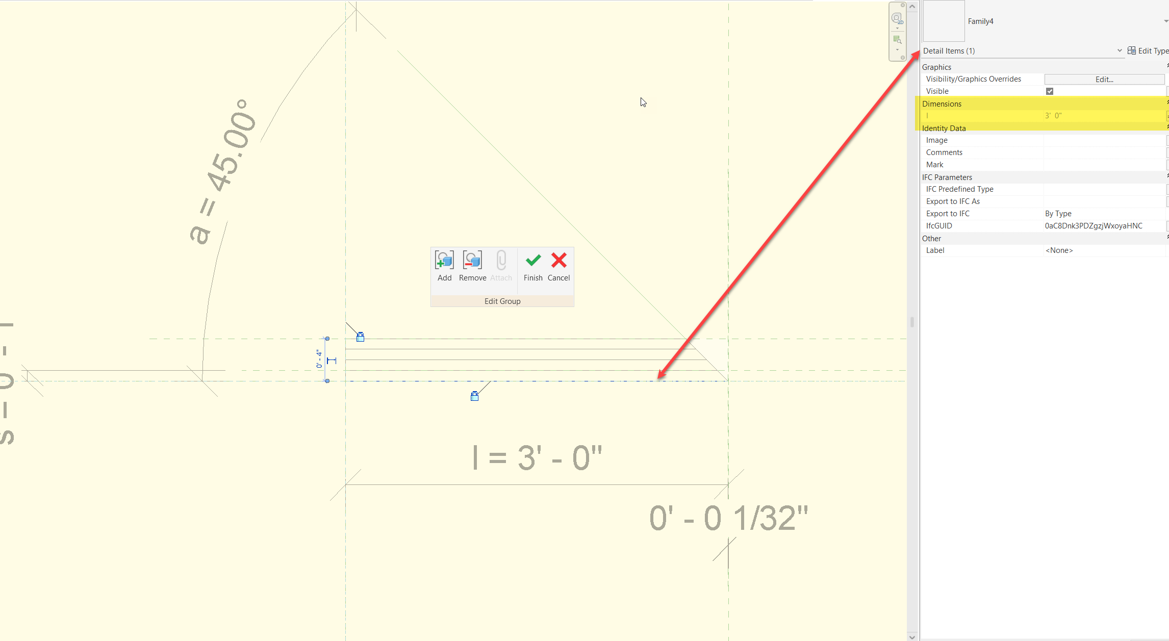 Detail Family - Trying to cut arrayed lines at angle - Autodesk Community