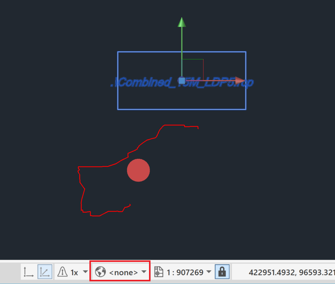 Inserting Point Cloud into Custom Projection Drawing causes Fatal Error - Autodesk Community