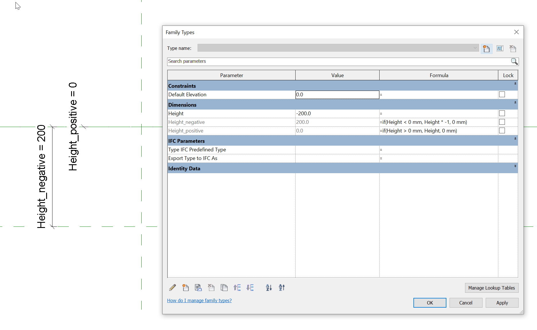 Family - parameter negative value - Autodesk Community