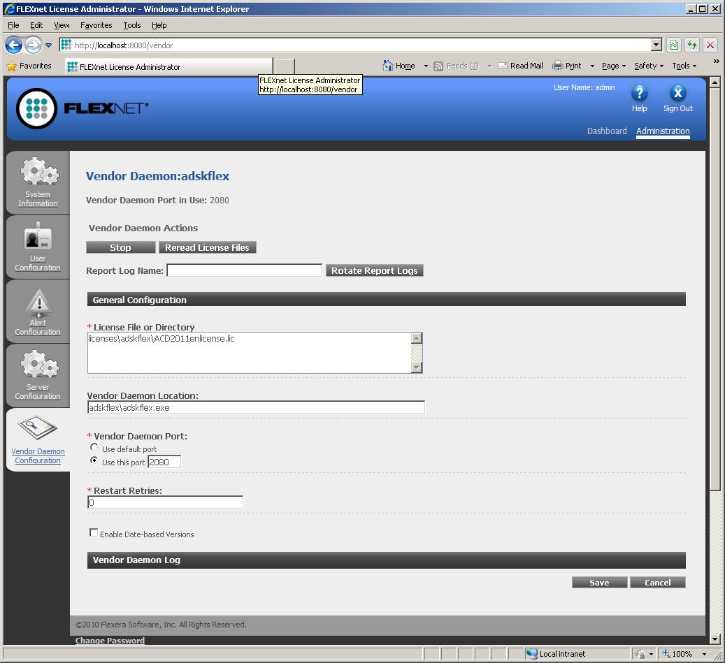 Solved: FLEXnet Publisher License Server Manager - Page 2 - Autodesk ...