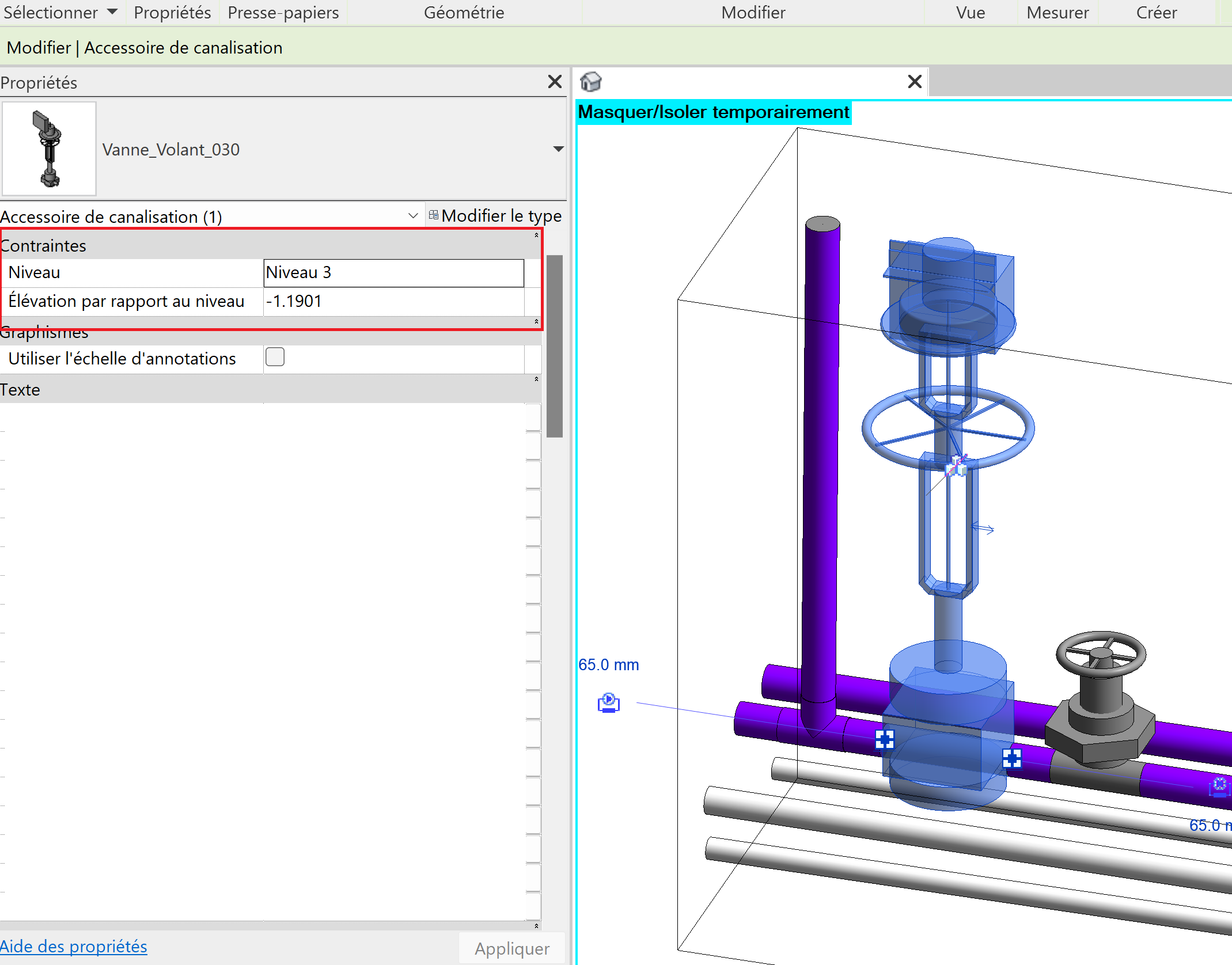 Missing level parameter in properties - Pipe Accessory / Pipe Fitting ...