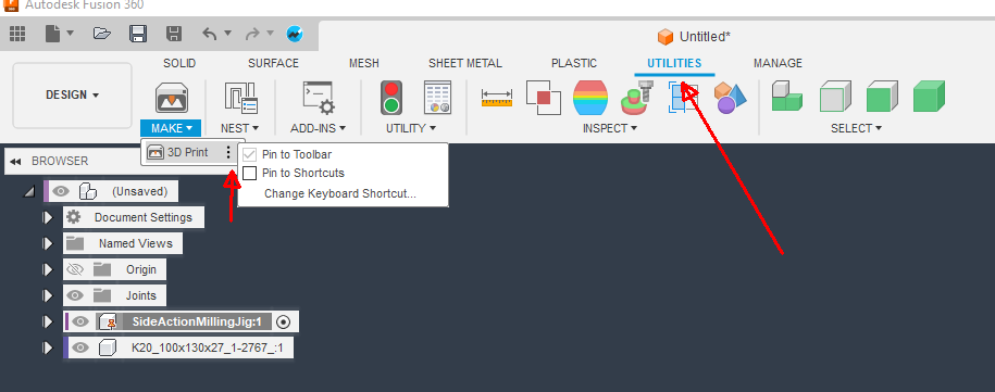 Solved: How to add "3D print" command to menu bar - Autodesk Community