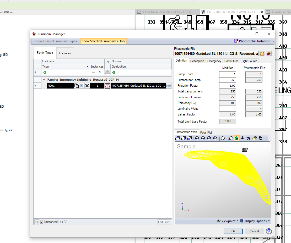 ElumTools "no valid luminaires in Area - Autodesk Community