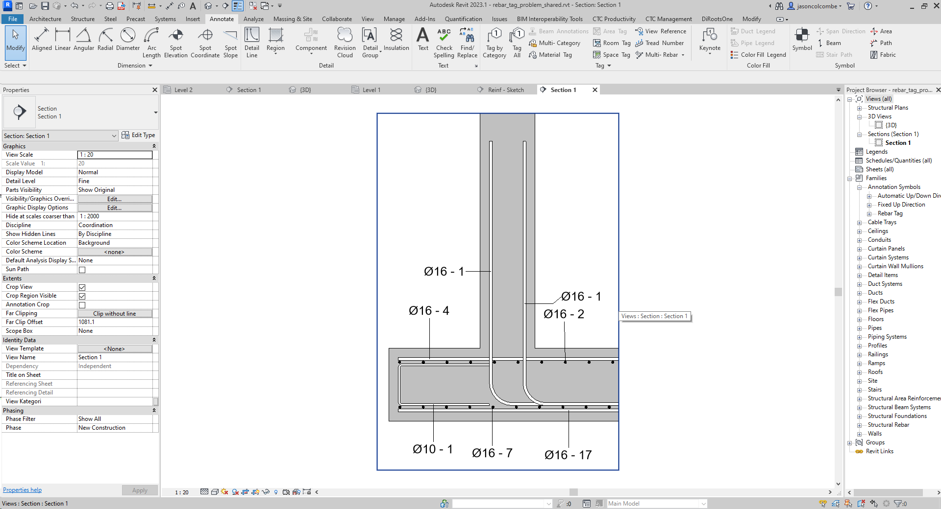 Solved: Rebar tag not visible - Autodesk Community
