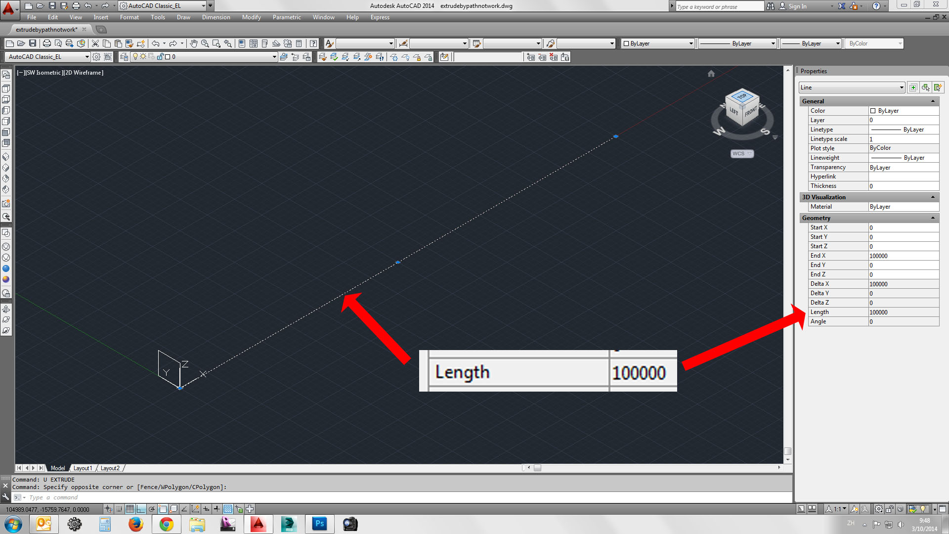 Cannot extrude a simple rectangle by path - Autodesk Community