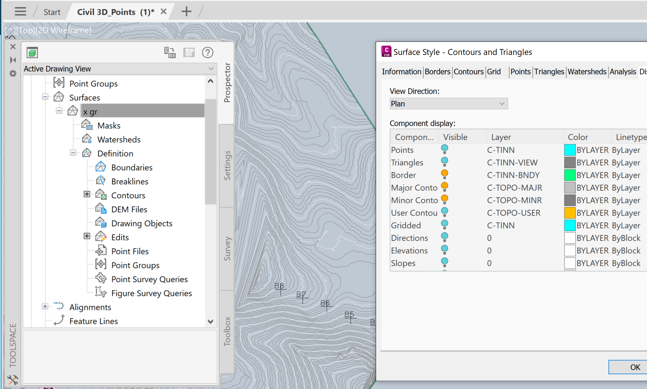 Solved: How to Get Data Points from Existing Contour lines - Autodesk Community