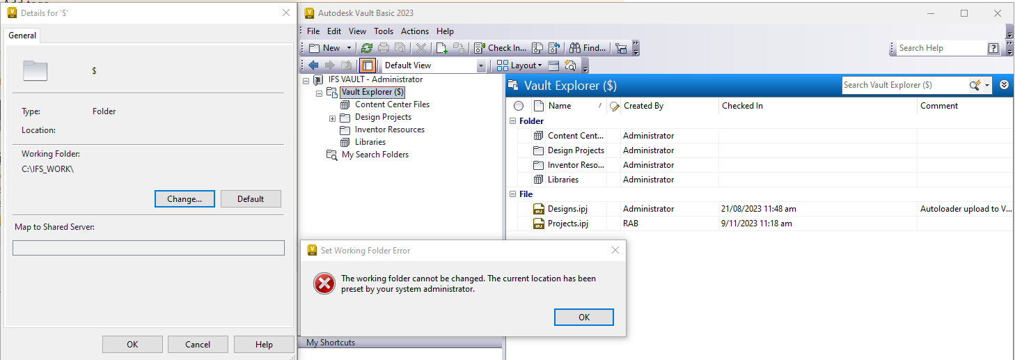 Solved: Change Workingfolder location - Autodesk Community