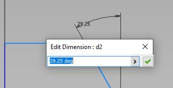 How to display an angle in degrees, minutes and seconds in a sketch ...