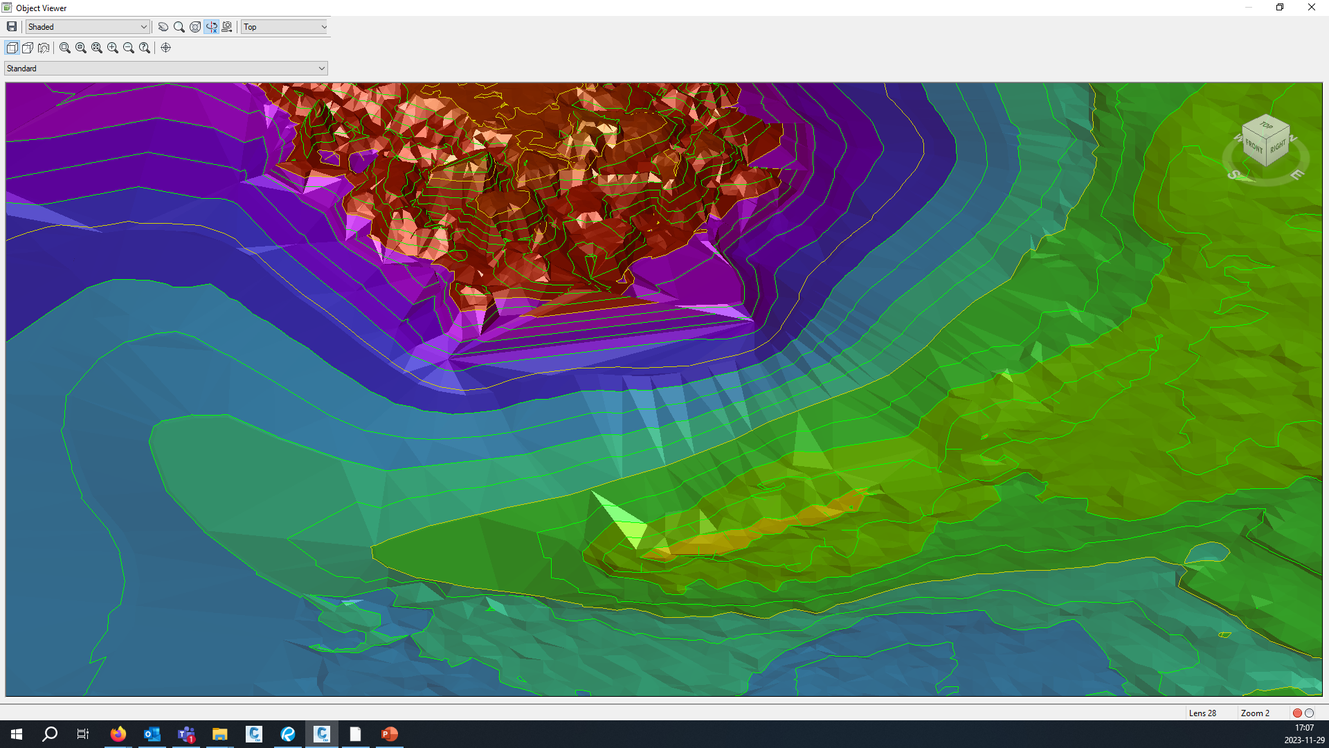Labelling contours for an Isometric View - Autodesk Community