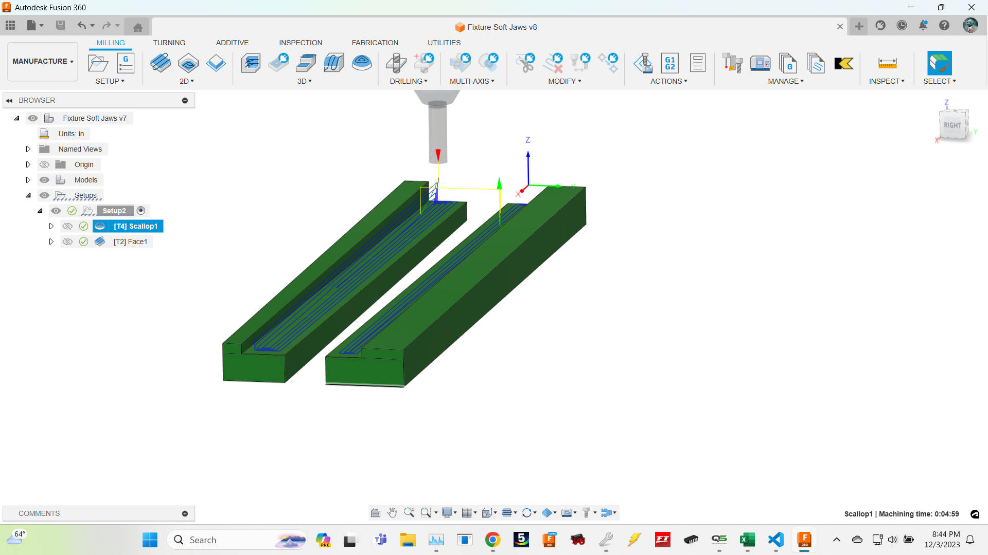 Stuck on a seemingly simple toolpath. - Autodesk Community