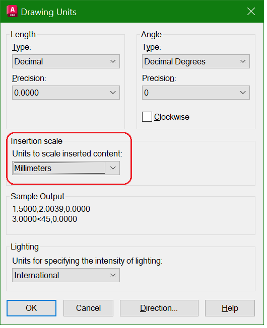 Solved: DXF in inches to mm - Autodesk Community
