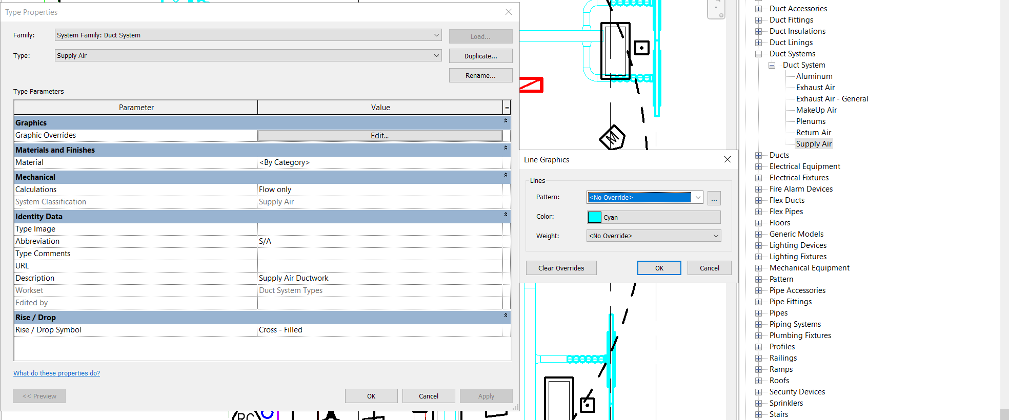 Solved: Unable to override colors of mechanical consultants elements while linked into our model ...