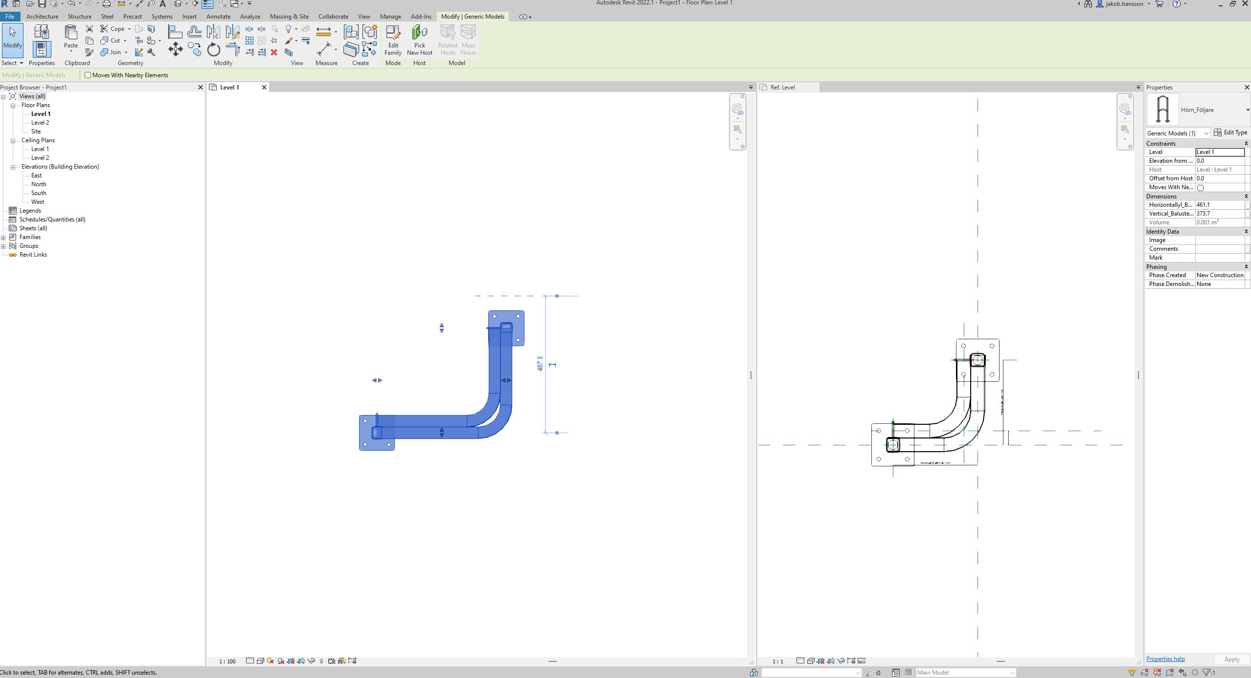 Solved: Click and Drag arrows wierd position - Autodesk Community