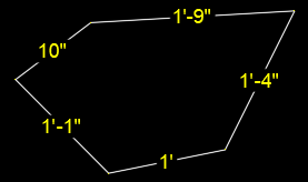 looking for LISP to draw lines/plines with measurement of each segment ...