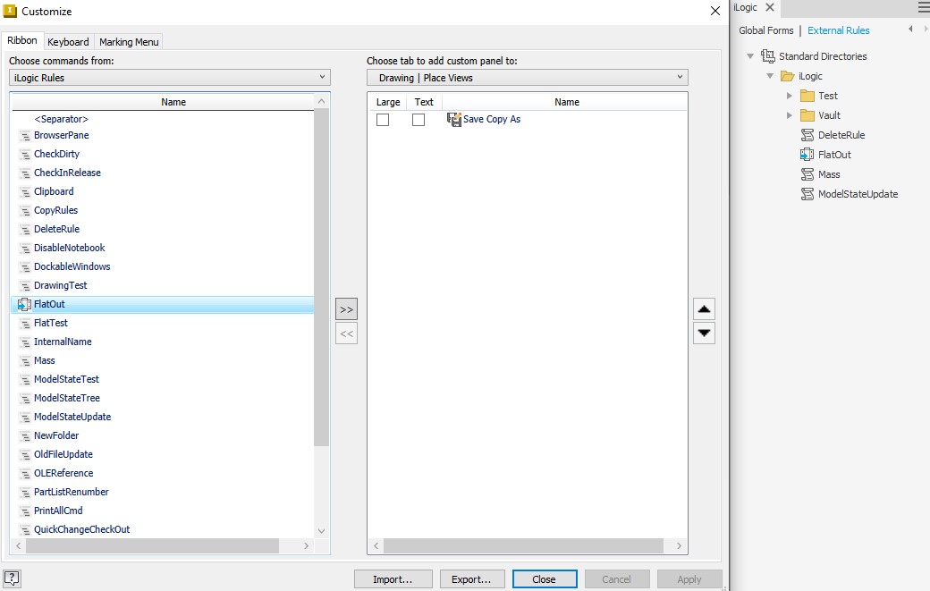 Solved: Button iLogic external - Autodesk Community
