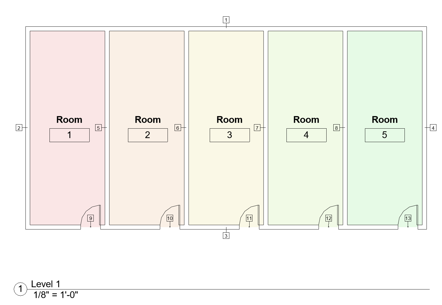 Revit 2023: How the rooms (stores) can be displayed as records in in ...