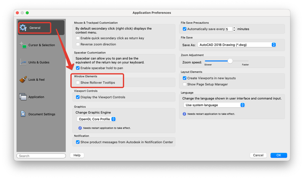 Solved: Pop ups on the drawing window. - Autodesk Community
