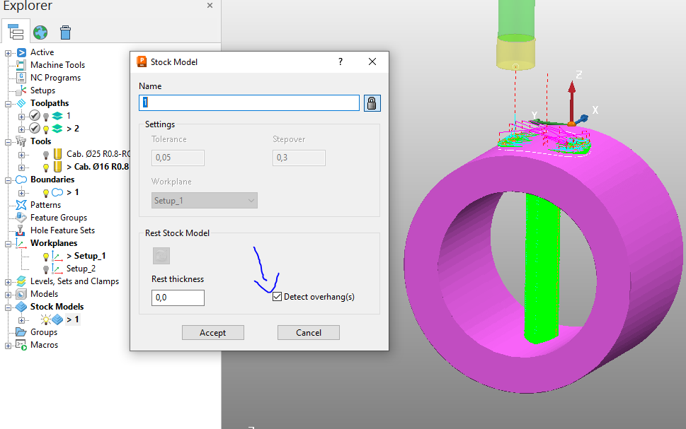 Toolpath in the void - Autodesk Community