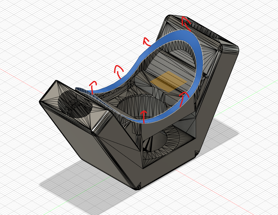 Solved: I have a design imported from tinkercad and changed a part to a face and would like to ...